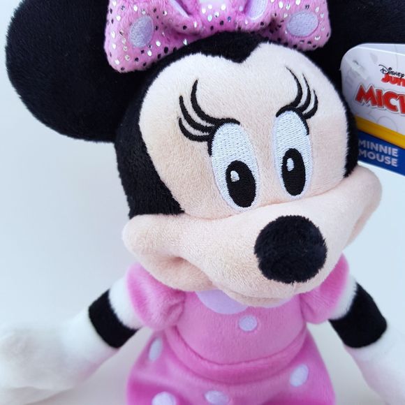 Disney | Toys | Minnie Mouse New Disney Junior Stuffed Animal Plush ...